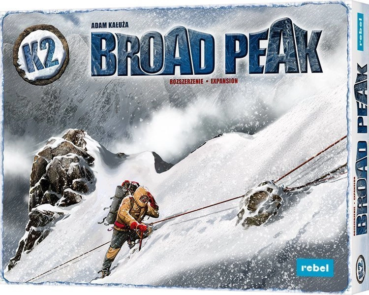 K2 (nowa edycja): BROAD PEAK | Gry planszowe i towarzyskie \ Familijne Gry planszowe i ...