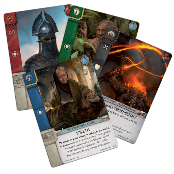 WOJNA O PIERŚCIEŃ: GRA KARCIANA | Gry planszowe i towarzyskie ...